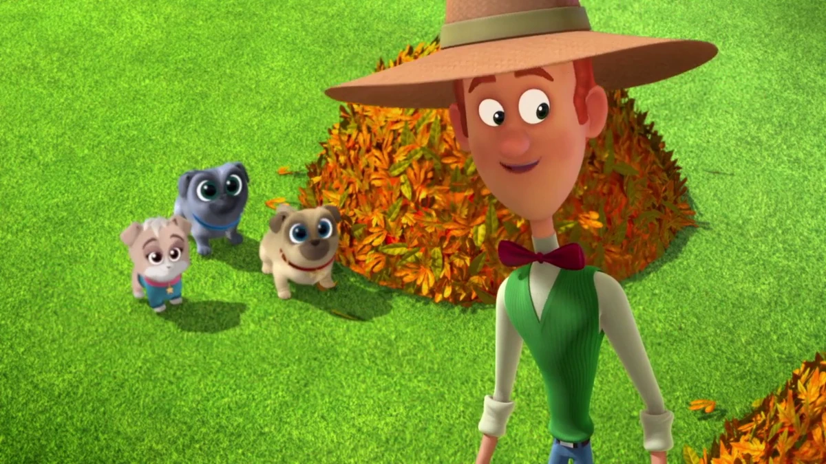 Leaf It to Puppies | Puppy dog pals Wiki | Fandom