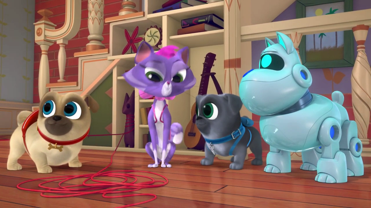 What Is The Cats Name On Puppy Dog Pals