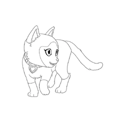 puppy in my pocket coloring pages