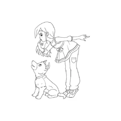 puppy in my pocket coloring pages