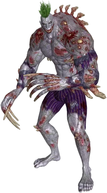 Batman Arkham Asylum Joker Titan Transformation