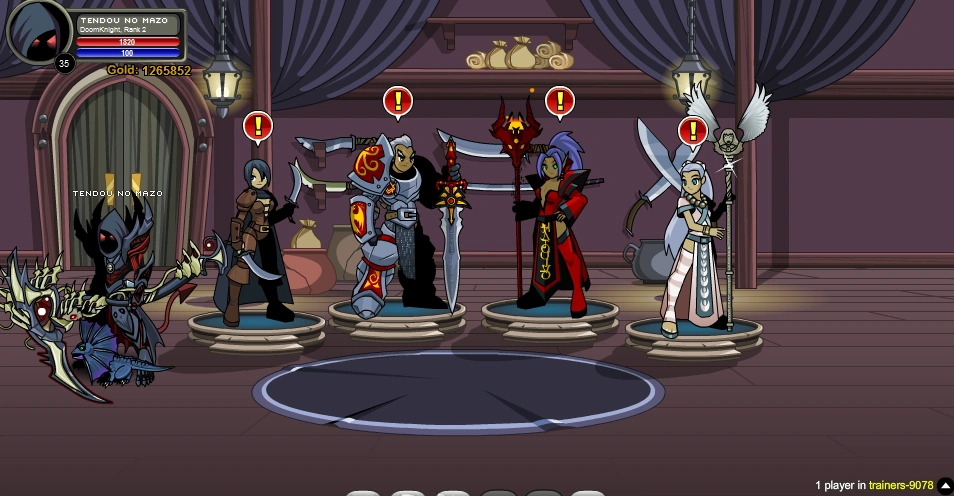 Trainers | Pure AQW Wiki | Fandom