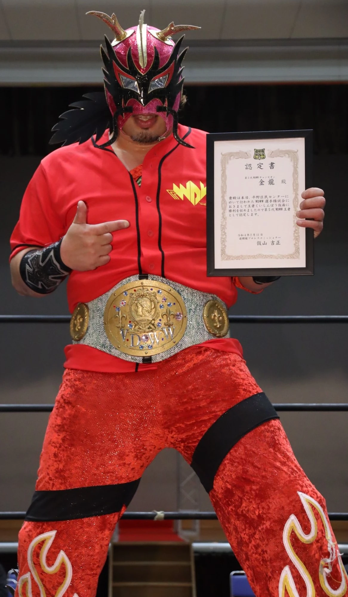WDWW Championship | Puroresu System Wiki | Fandom