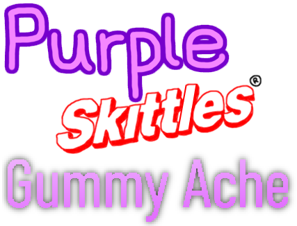 Purple Skittles Gummy Ache + | Purple Skittles Gummy Ache Wiki | Fandom