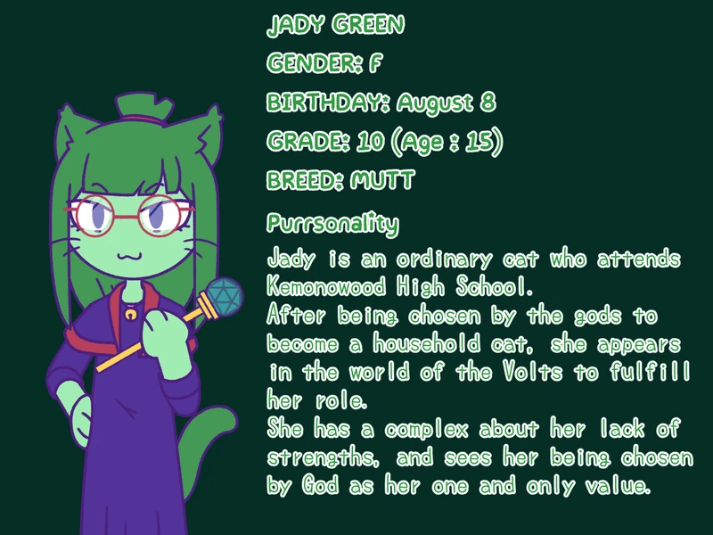 Jady Green | Purrfect Apawcalypse IF Wiki | Fandom