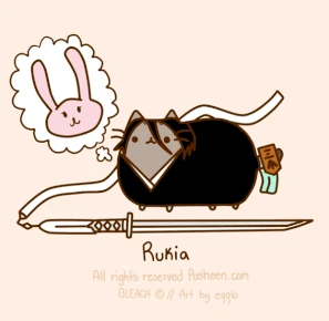 Rukia | Pusheen Cat Wiki | Fandom