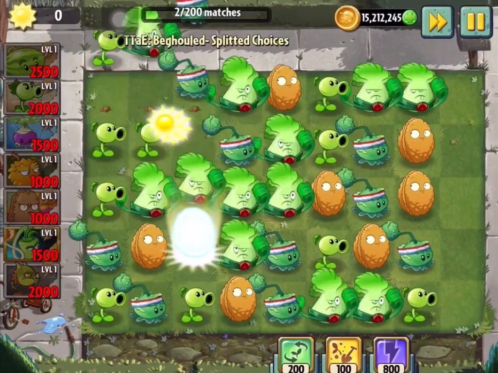 Splitted Choices - Through Trials and Errors | PvZ 2 Custom Level ...