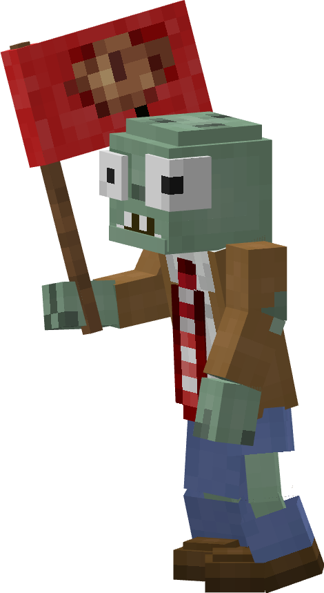 Flag Zombie | PvZ: Cubed Wiki | Fandom