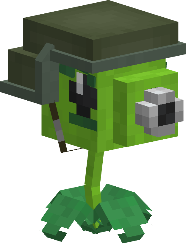 Gatling Pea | PvZ: Cubed Wiki | Fandom