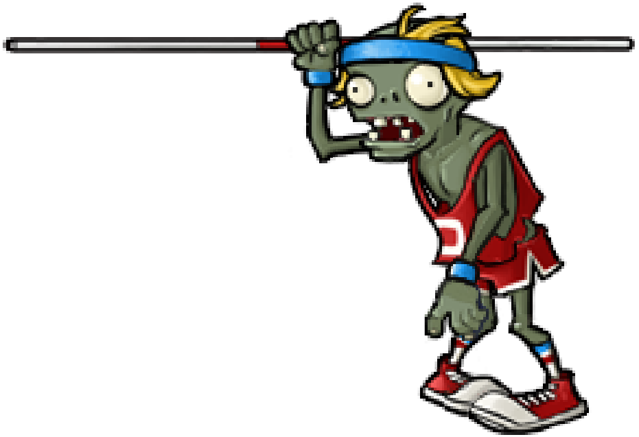 Pole Vaulting Zombie | PVZ: Fusion Wiki | Fandom