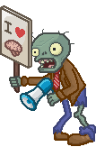 Protester zombie | PvZ: Neighborhood Defense Wiki | Fandom