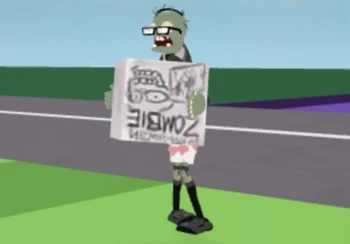 Newspaper Zombie | Pvz nostalgic zone Wiki | Fandom