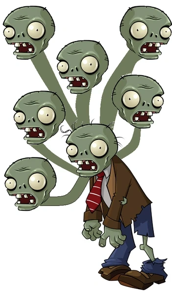 7-Headed Zombie | PvZCC Archive Wiki | Fandom