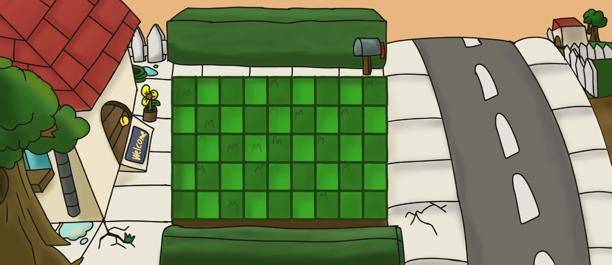 Plants vs Zombies: Groundscape/Player's House(Hard Mode) | Plants vs ...