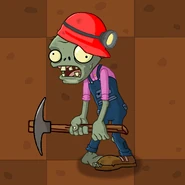 Spinning Pickaxe Zombie | Plants vs. Zombies Character Creator Wiki ...