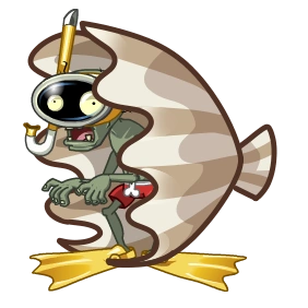 Clamshell Zombie | Plants vs. Zombies Character Creator Wiki | Fandom