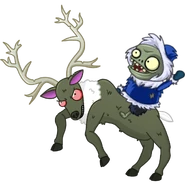 Reindeer Rider Zombie | Plants vs. Zombies Character Creator Wiki | Fandom