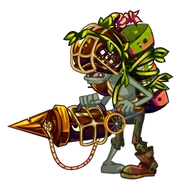 Harpoon Zombie | Plants vs. Zombies Character Creator Wiki | Fandom
