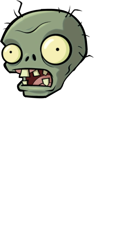 Plants Vs Zombies Zombie Head Png