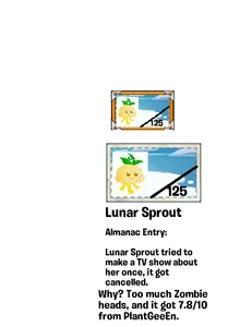 Lunar Sprout | Plants vs. Zombies Character Creator Wiki | Fandom
