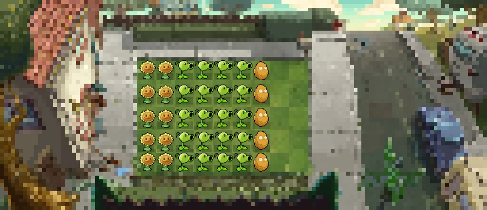 Pixel Peashooter | Plants vs. Zombies Character Creator Wiki | Fandom