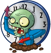 Time Clock Zombie | Plants vs. Zombies Character Creator Wiki | Fandom