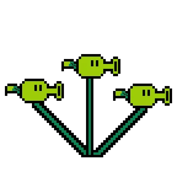 Threepeater Plants Vs Zombies