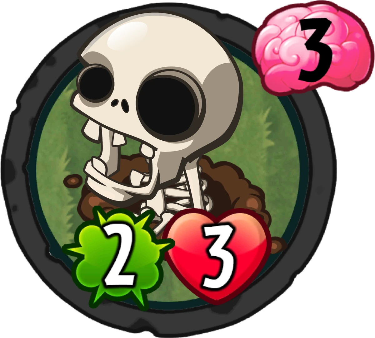 Skeleton Zombie | Plants vs. Zombies Character Creator Wiki | Fandom