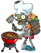 Grill Zombie | Plants vs. Zombies Character Creator Wiki | Fandom