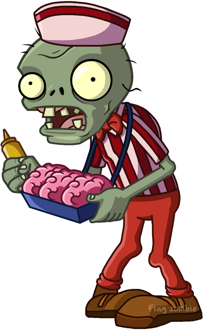 Brain Vendor Zombie (PvZ: TTP) | Plants vs. Zombies Character Creator ...