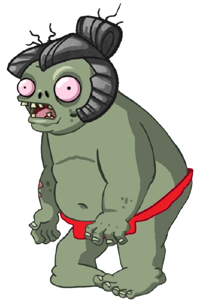 Sumo Wrestler Zombie (TDP) | Plants vs. Zombies Character Creator Wiki ...
