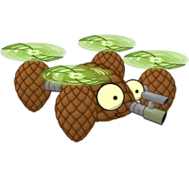 Pine Drone | Plants vs. Zombies Character Creator Wiki | Fandom
