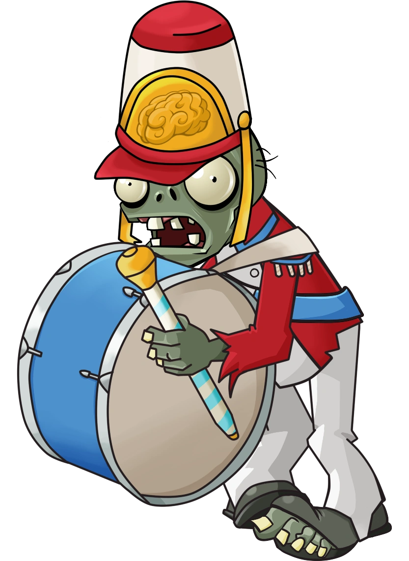 Parade Drum Zombie | Plants vs. Zombies Character Creator Wiki | Fandom