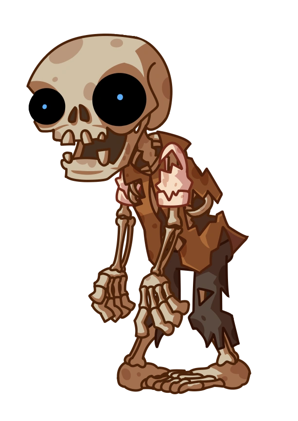 Skeleton Zombie | Plants vs. Zombies Character Creator Wiki | Fandom
