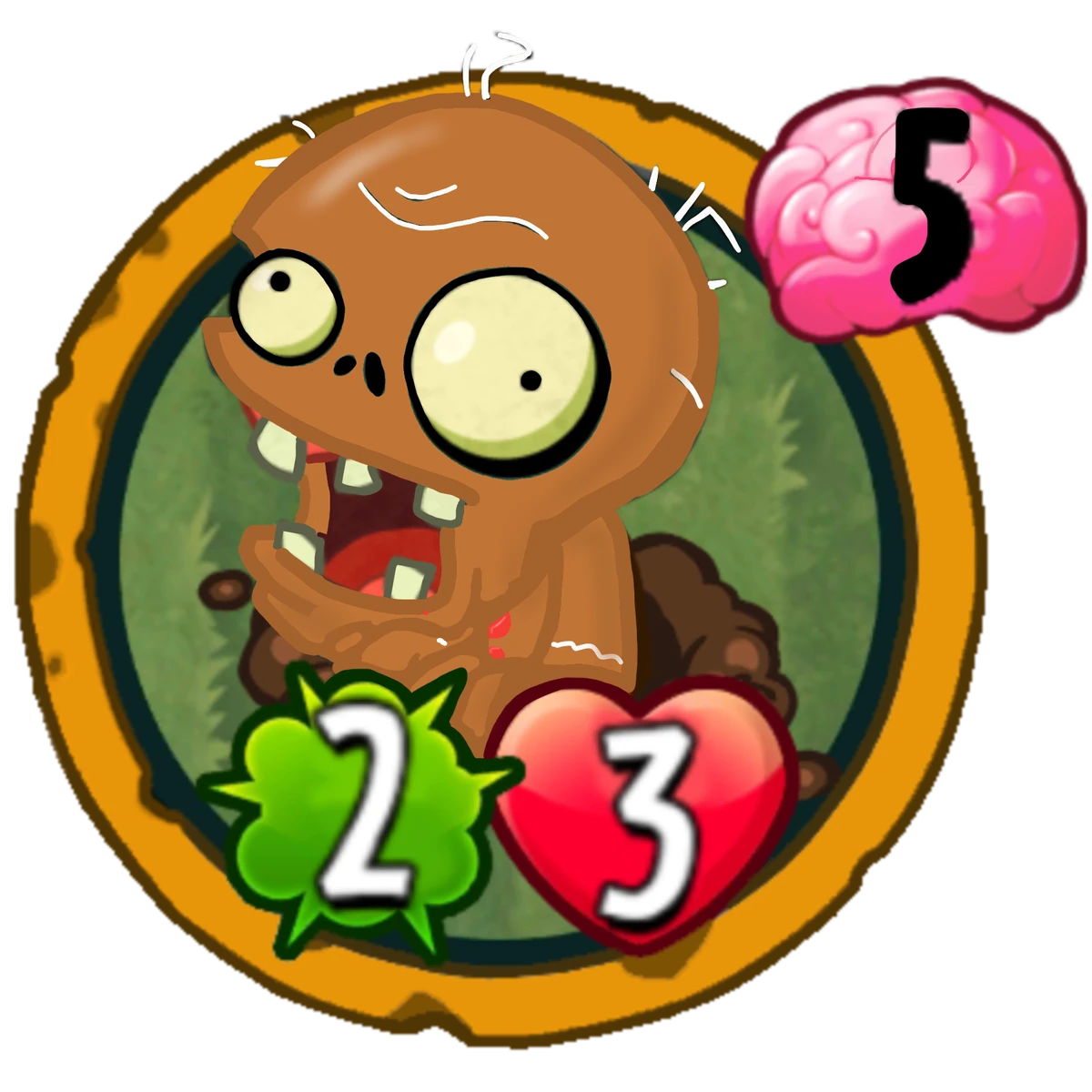 Gingerbread Zombie (PvZH) | Plants vs. Zombies Character Creator Wiki ...