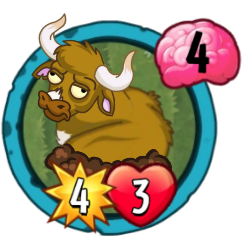 Zombie Bull (PvZH) | Plants vs. Zombies Character Creator Wiki | Fandom