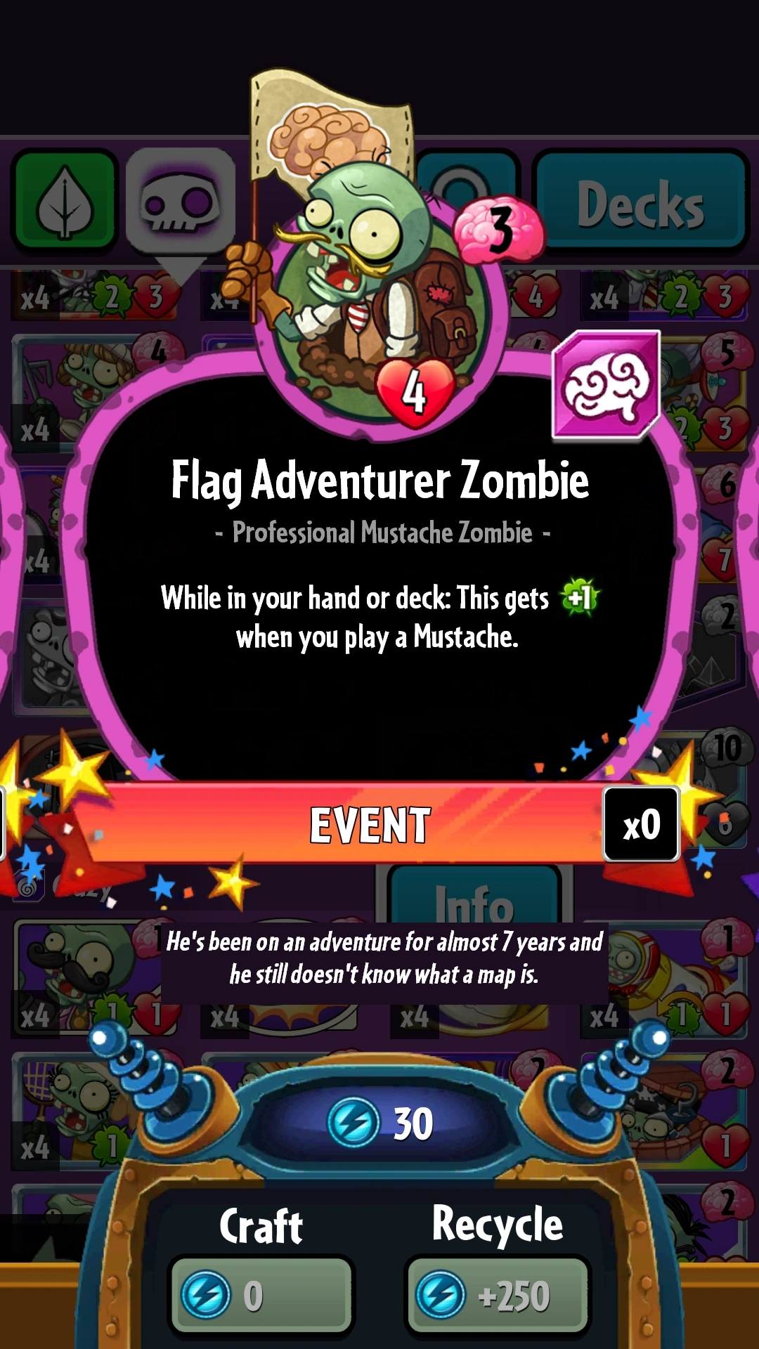 Flag Adventurer Zombie (PvZH) | Plants vs. Zombies Character Creator ...
