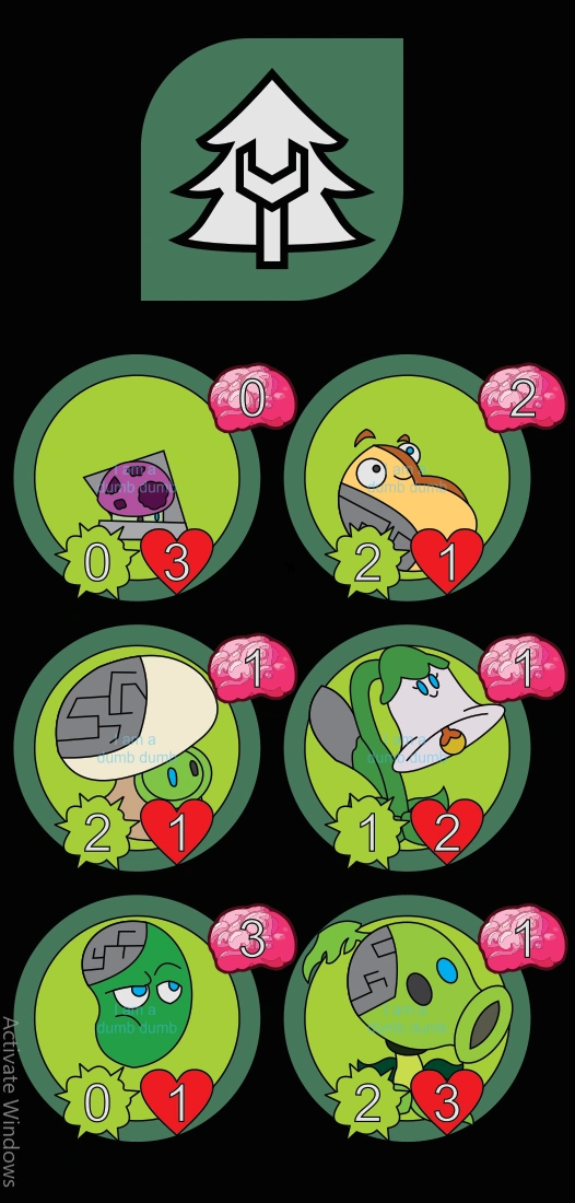 Iron-Leaf | Plants vs. Zombies Character Creator Wiki | Fandom