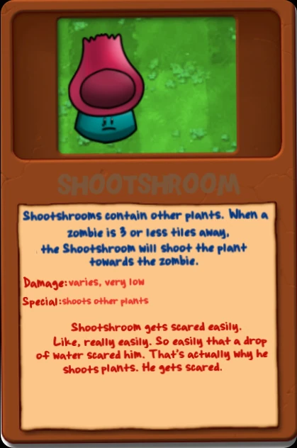 Shootshroom | Plants vs. Zombies Character Creator Wiki | Fandom