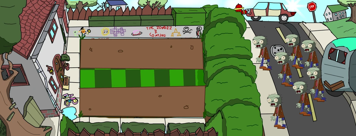 Suburbia (pvz:wc)/Levels | Plants vs. Zombies Character Creator Wiki ...