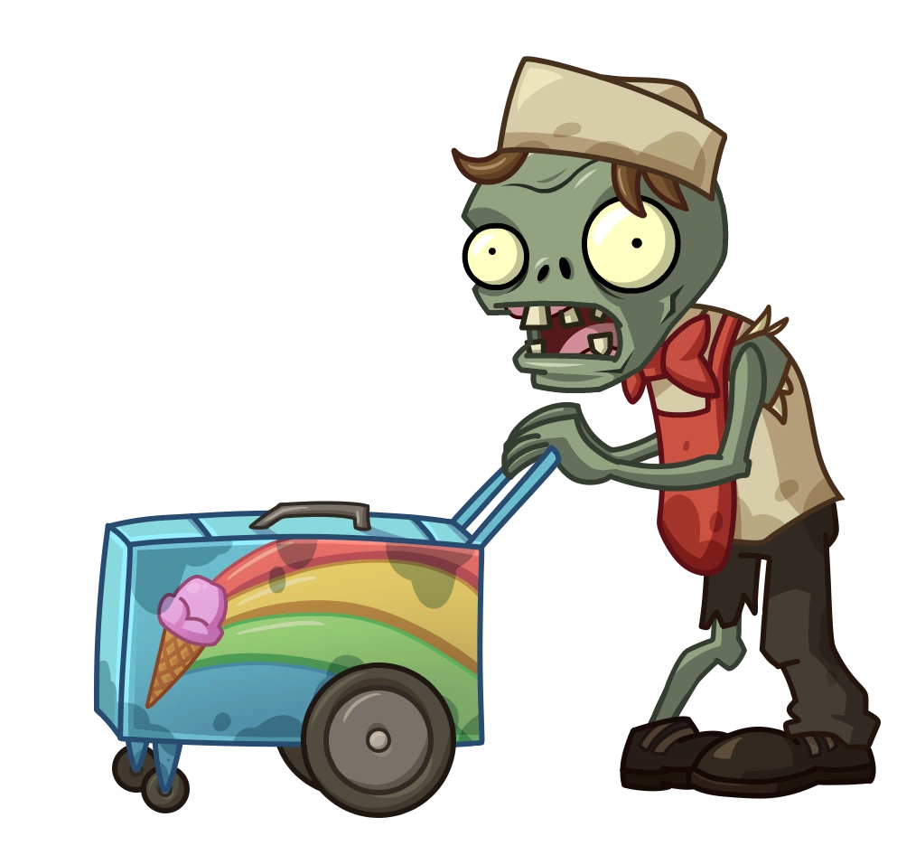 Ice Cream Cart Zombie | Plants vs. Zombies Character Creator Wiki | Fandom