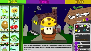 Sun-Shroom (pvzc) | Plants vs. Zombies Character Creator Wiki | Fandom