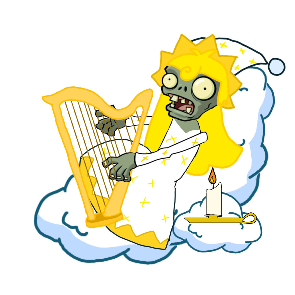 Moonlight Zombie (Chiwykun2017) | Plants vs. Zombies Character Creator ...