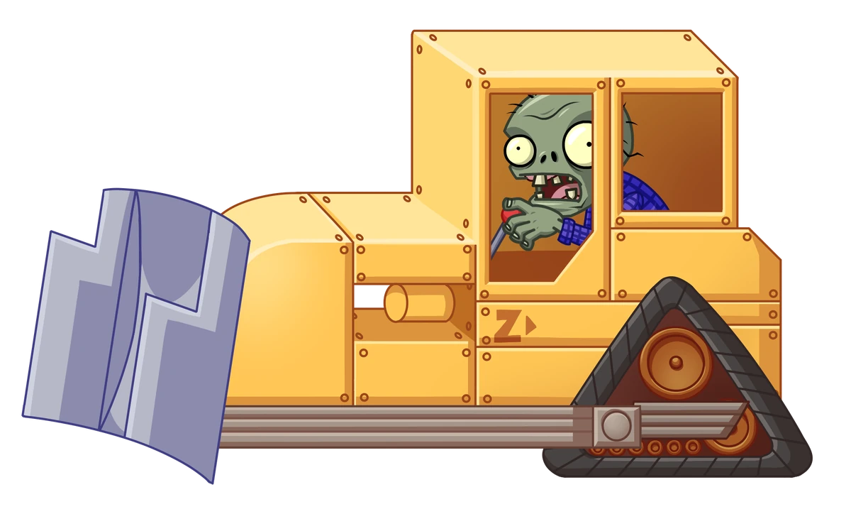 Bulldozer Zombie | Plants vs. Zombies Character Creator Wiki | Fandom