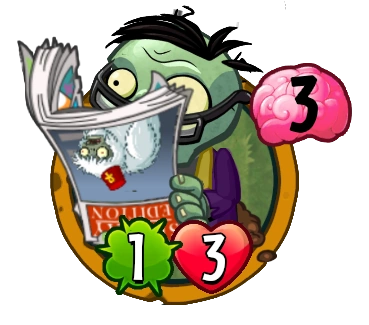 Sunday Edition Zombie (PvZH) | Plants vs. Zombies Character Creator ...