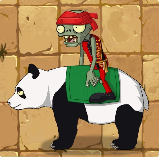 Panda Zombie Gleoite