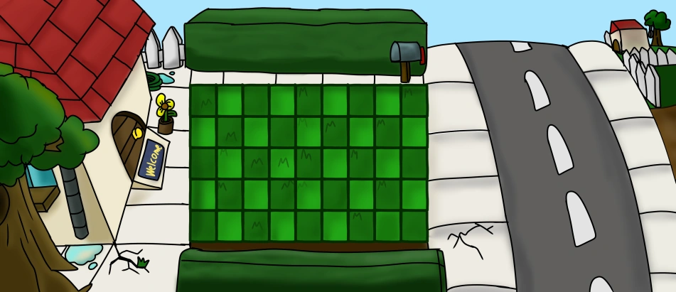 Plants vs. Zombies: Groundscape/Player's House | Plants vs. Zombies ...