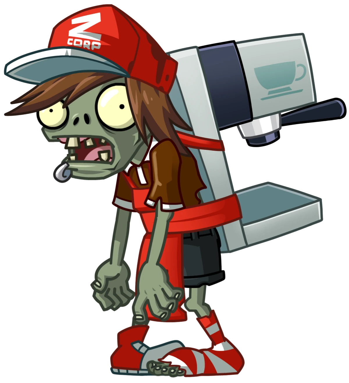 ZCorp Barista | Plants vs. Zombies Character Creator Wiki | Fandom
