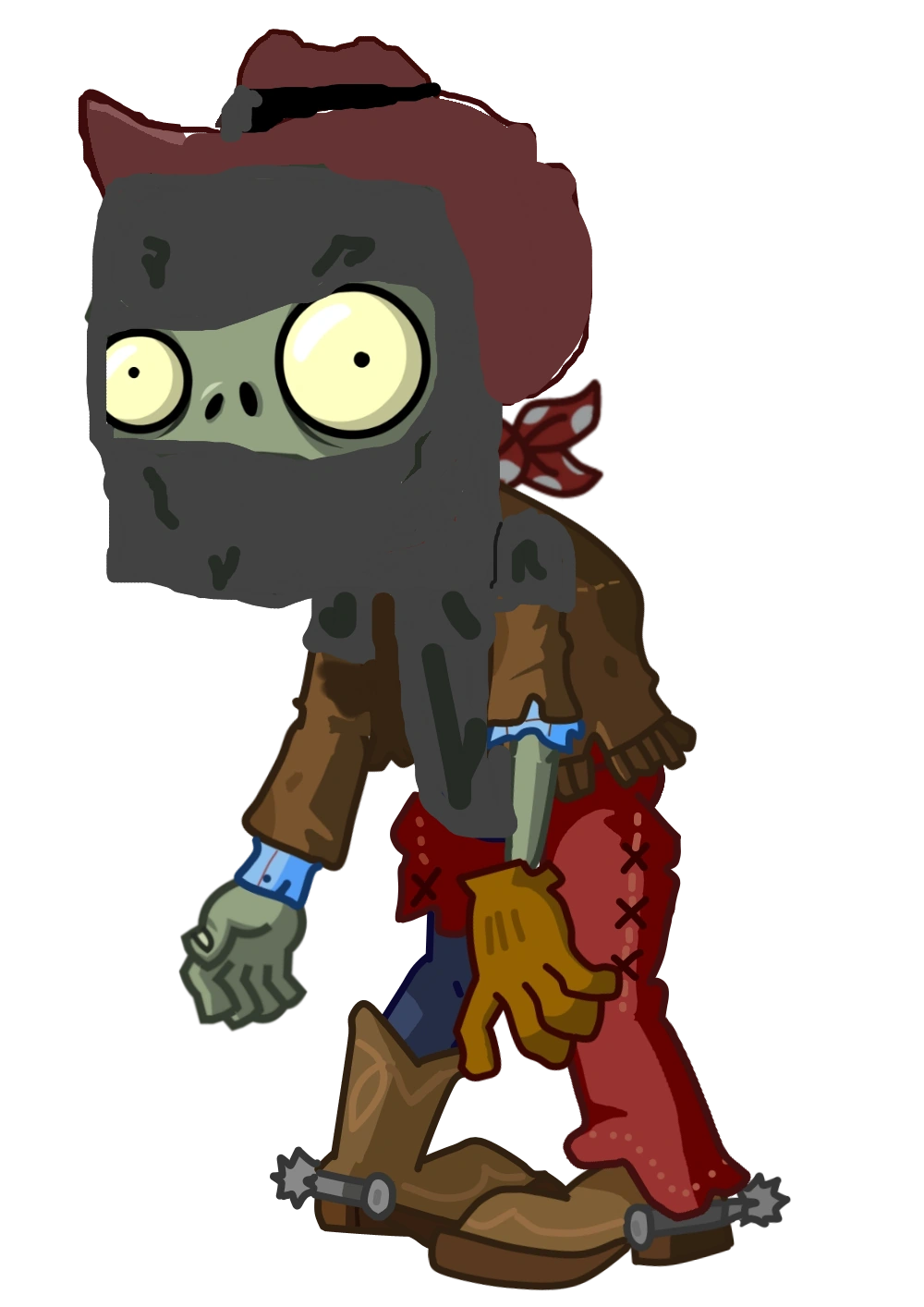 Western Ironclad Zombie | Plants vs. Zombies Character Creator Wiki | Fandom