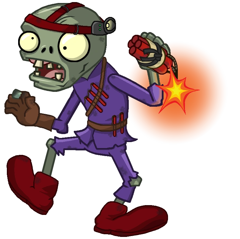 Dynamite Zombie (PvZ: TTP) | Plants vs. Zombies Character Creator Wiki ...